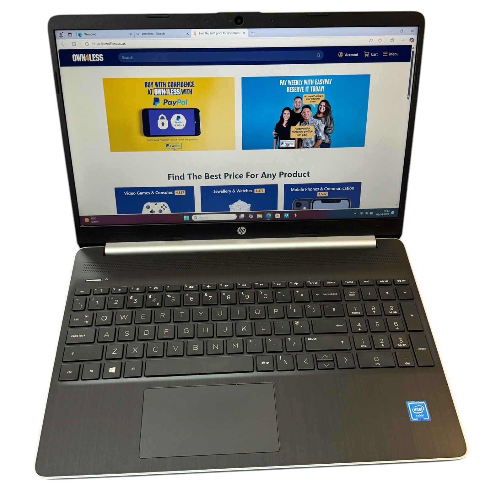 Pre-owned HP Laptop 15s-fq1xxx *SALE* - Own4Less
